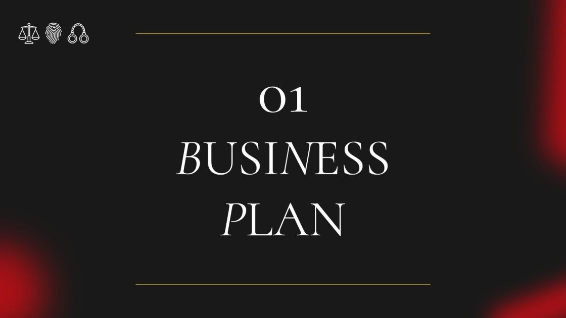 Law and Criminology Business Plan | Google Slides & PPT