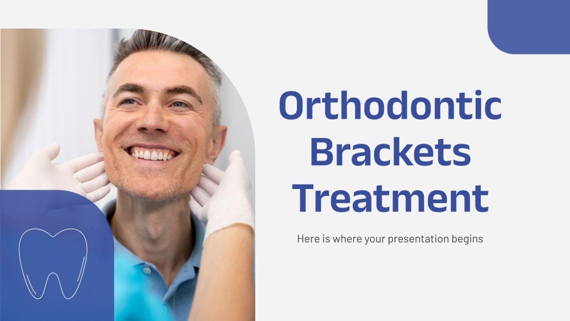 Orthodontic Brackets Treatment | Google Slides & PowerPoint