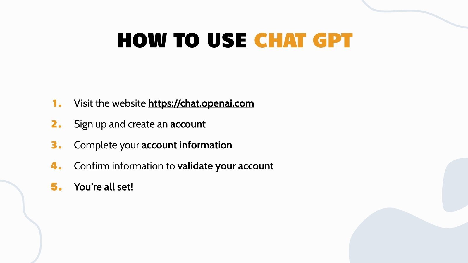 Chat GPT | Google Slides & PowerPoint