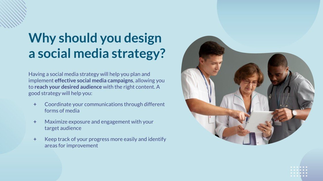 Health Promotion Social Media Strategy | Google Slides