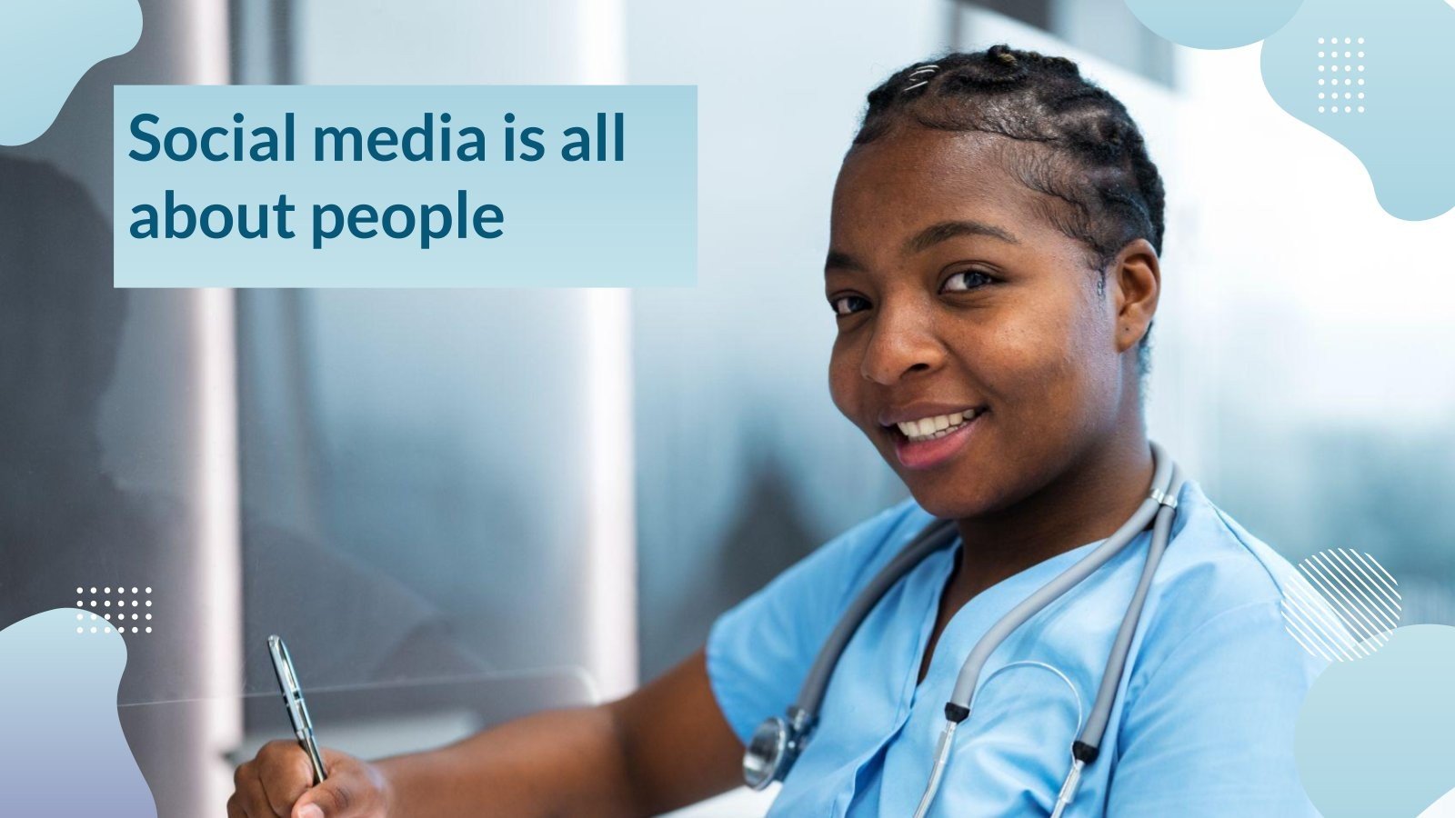 Health Promotion Social Media Strategy | Google Slides