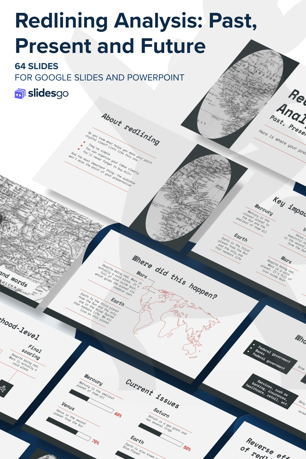 Redlining Analysis: Past, Present and Future | Google Slides