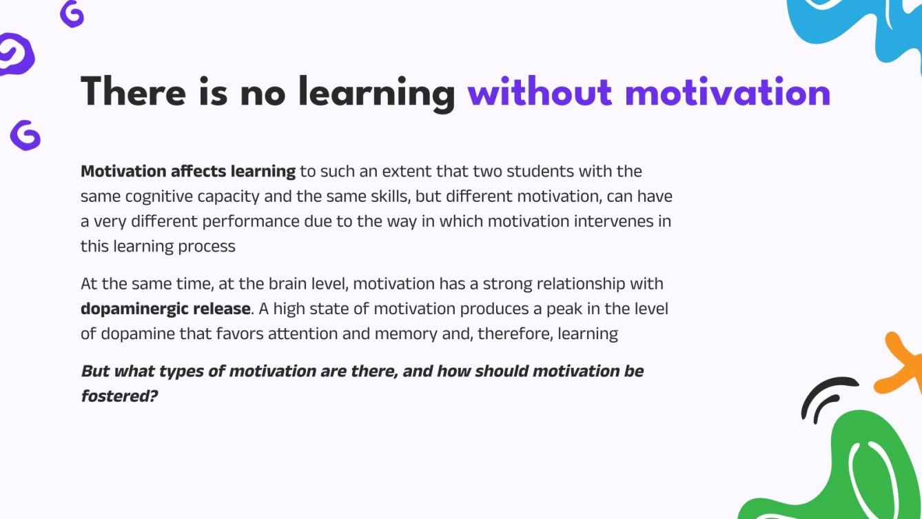 What Motivation Is and How to Foster It | Google Slides