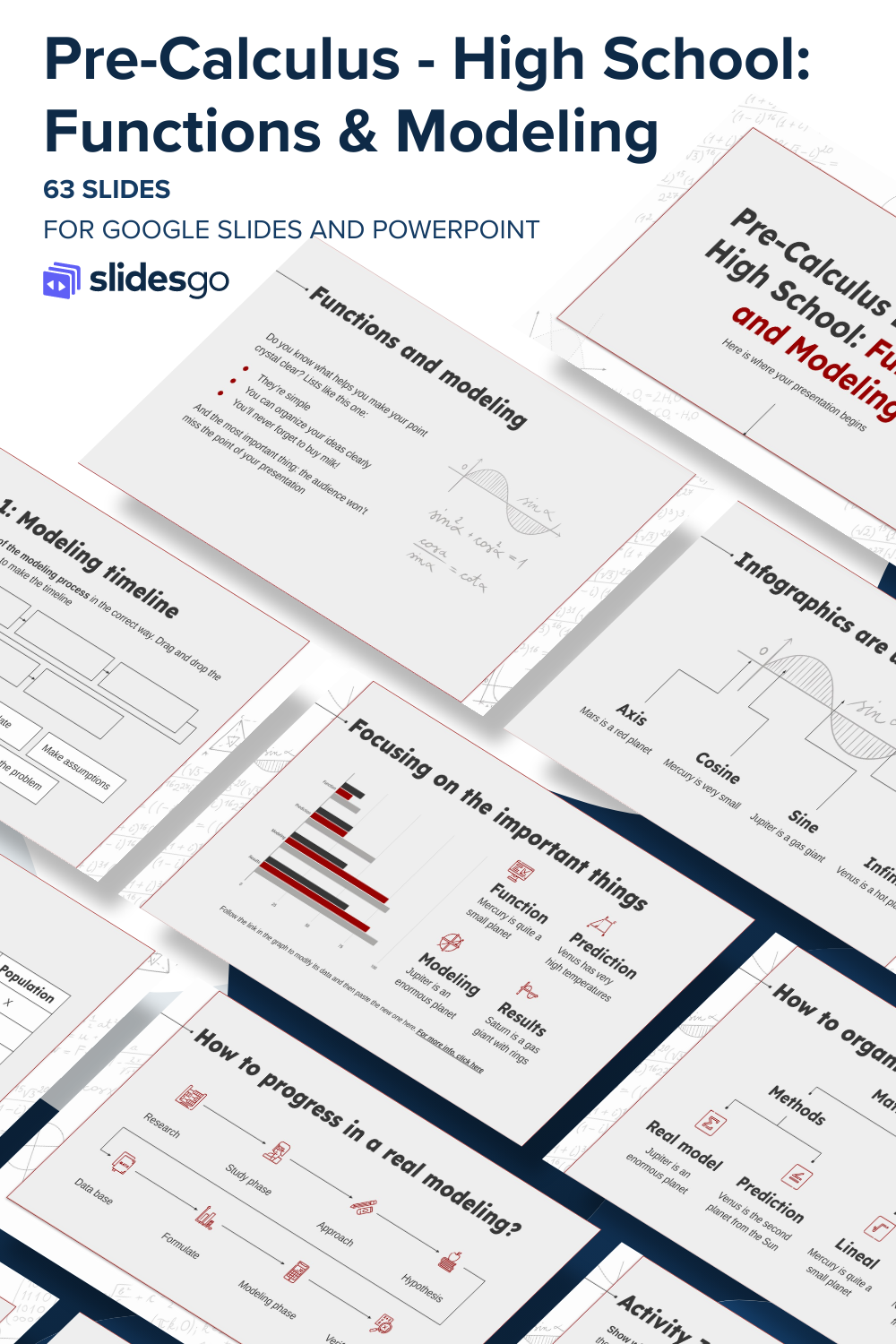 Pre-Calculus Lesson for High School: Functions and Modeling