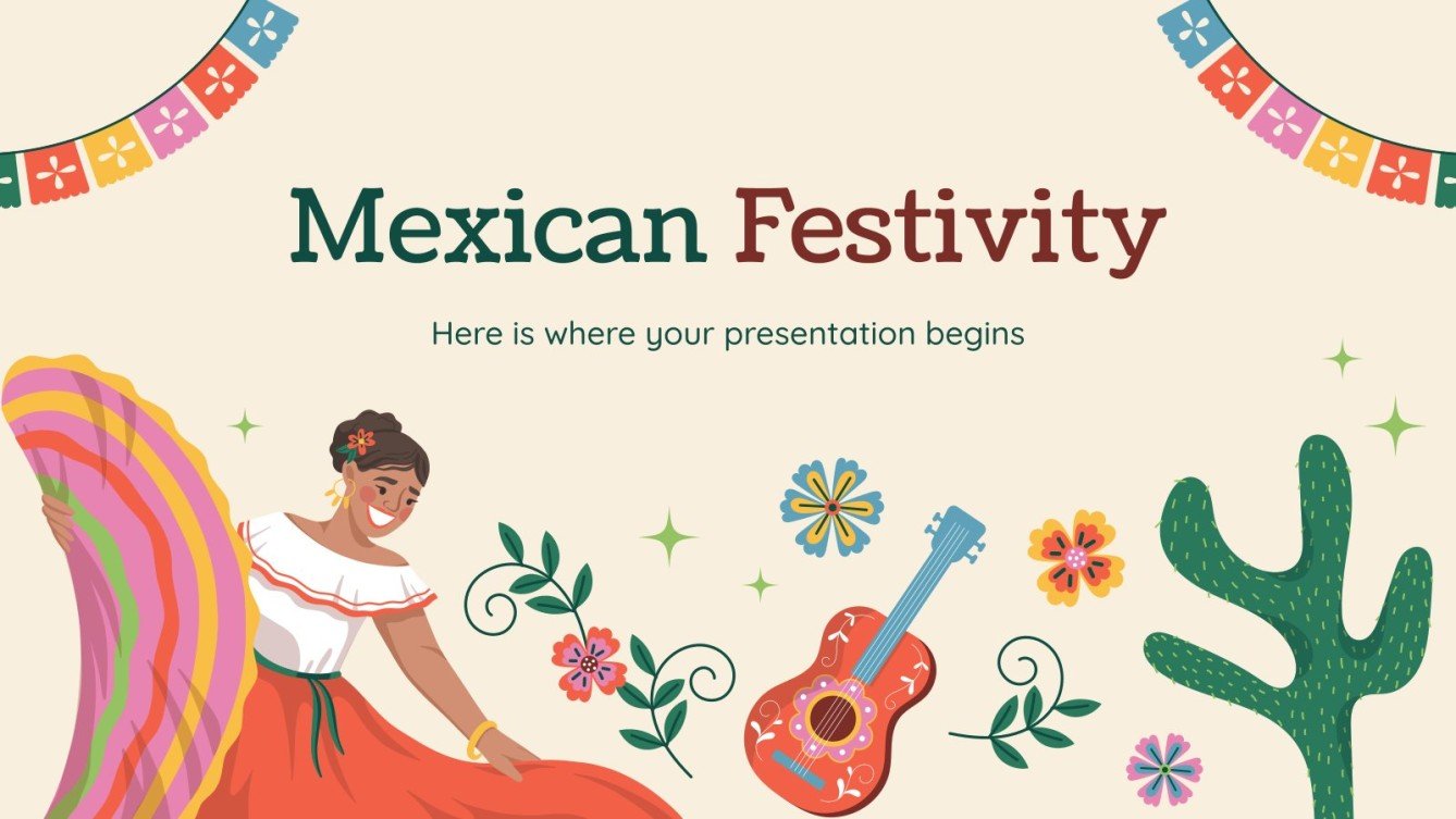 Mexican Festivity | Google Slides & PowerPoint template