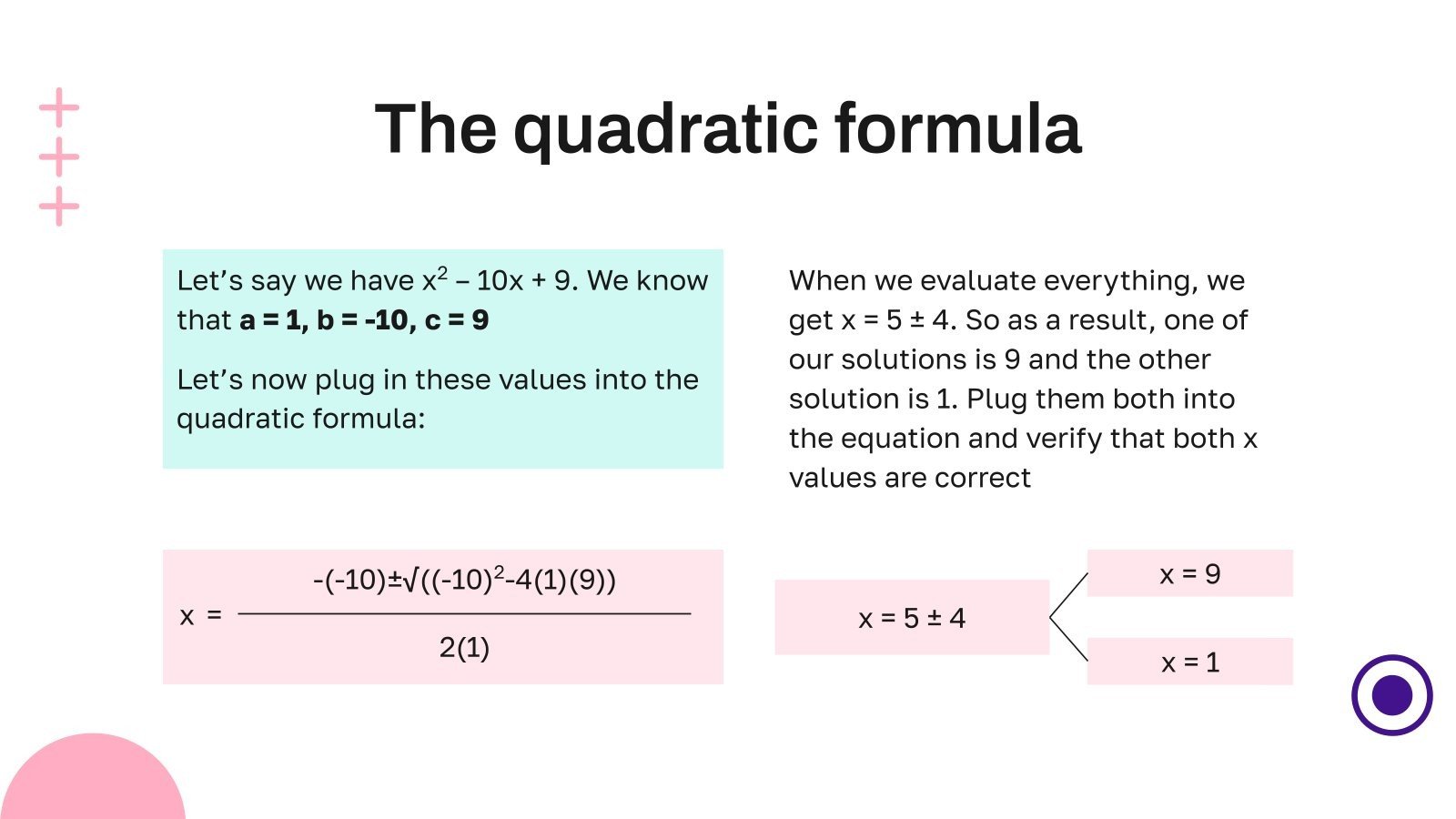 Different Ways of Solving a Quadratic Equation