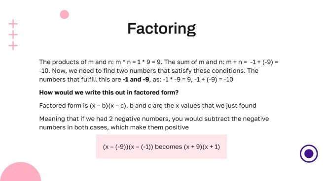 Different Ways of Solving a Quadratic Equation