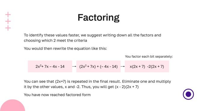 Different Ways of Solving a Quadratic Equation