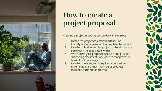 Environmental Protection Project Proposal | Google Slides