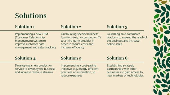 Environmental Protection Project Proposal | Google Slides