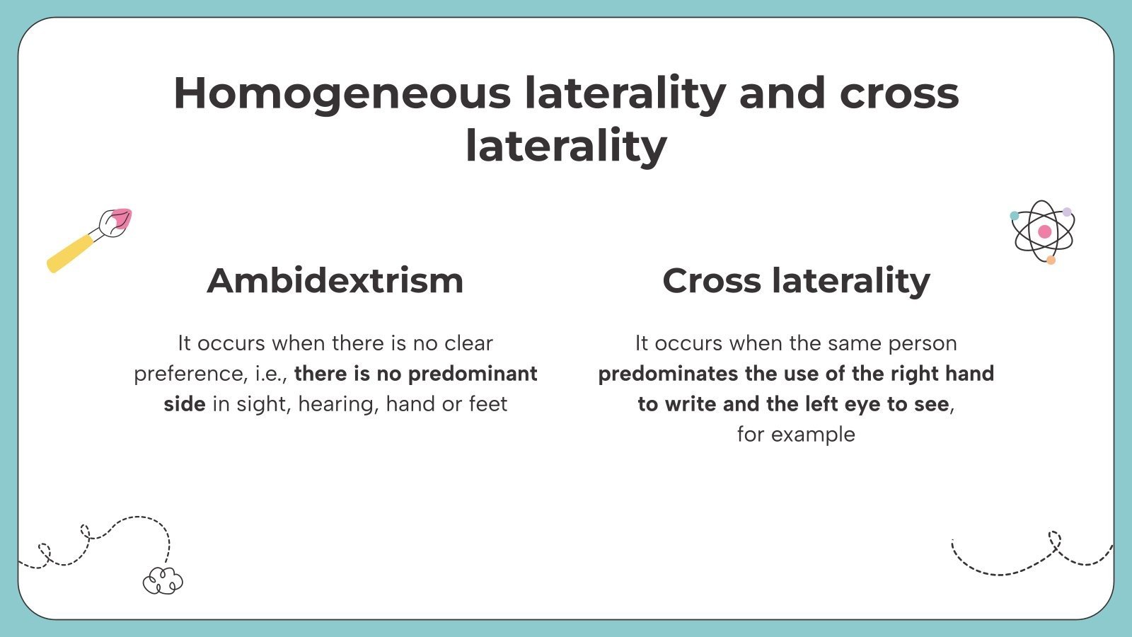Laterality and Learning Difficulties | Google Slides & PPT
