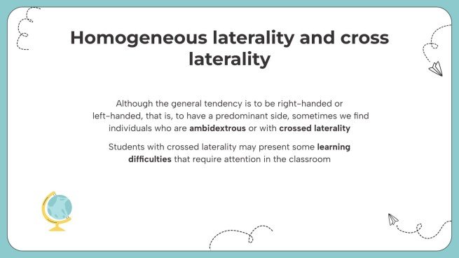 Laterality and Learning Difficulties | Google Slides & PPT