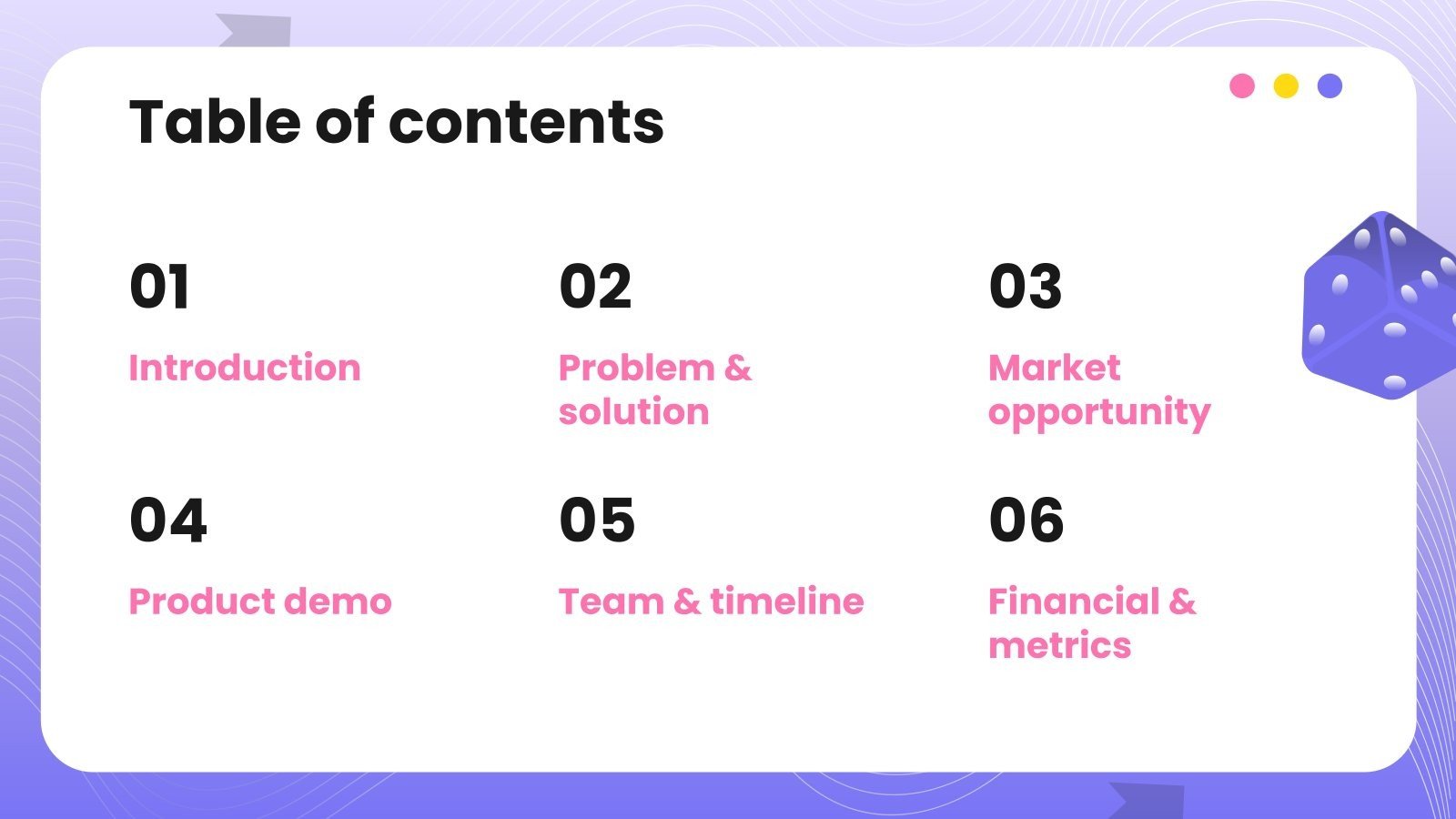 Probability Calculator App Pitch Deck | Google Slides