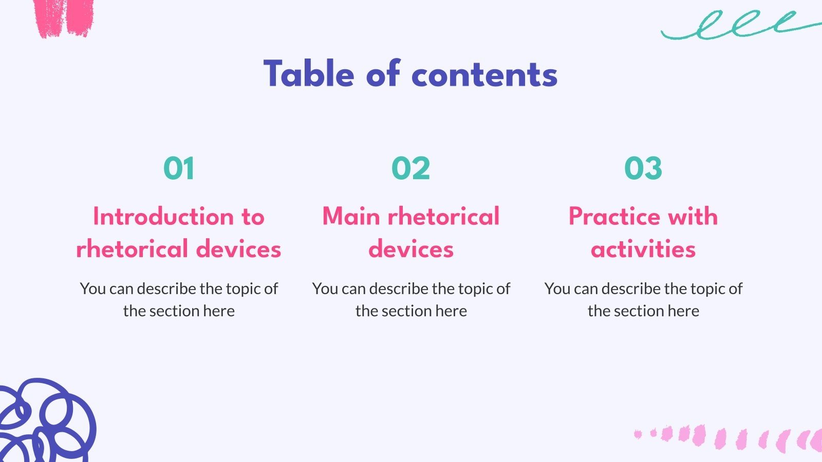 Language Arts Subject For Middle School Rhetorical Devices