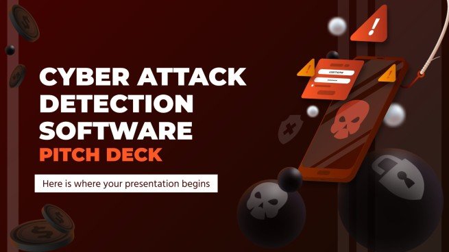 Cyber Attack Detection Software Pitch Deck | Google Slides