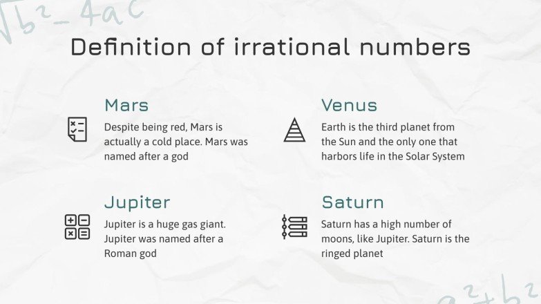 Math for Middle School: Rational and Irrational Numbers