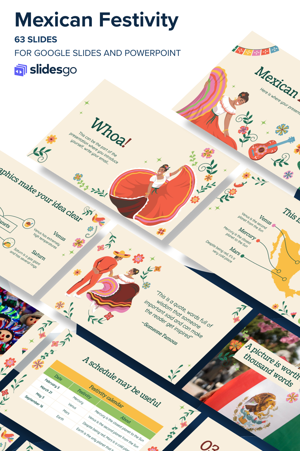 Mexican Festivity | Google Slides & PowerPoint template