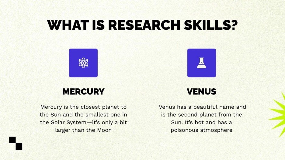 Research and Presentation Skills for High School Students