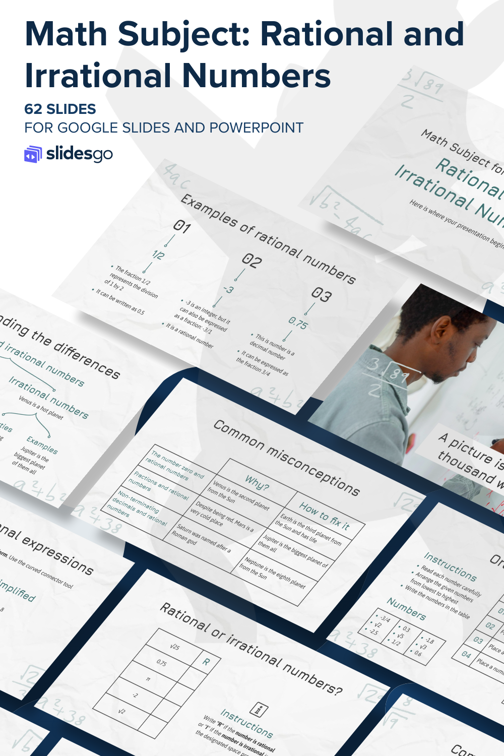 Math for Middle School: Rational and Irrational Numbers