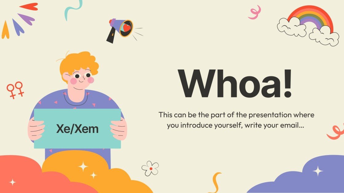 Gender Lesson with Infographics | Google Slides