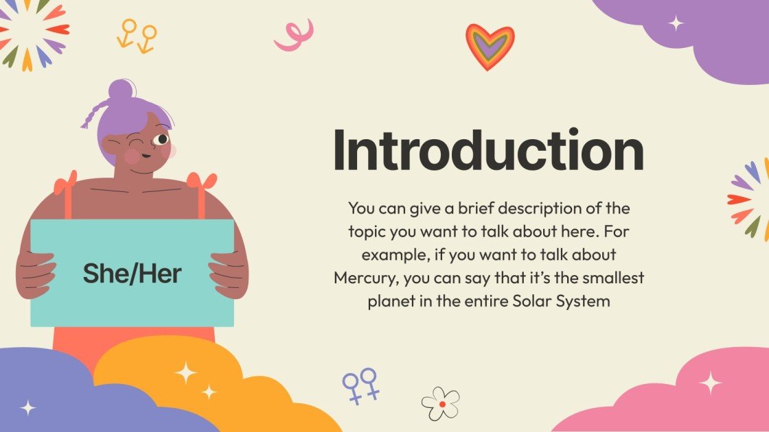 Gender Lesson with Infographics | Google Slides