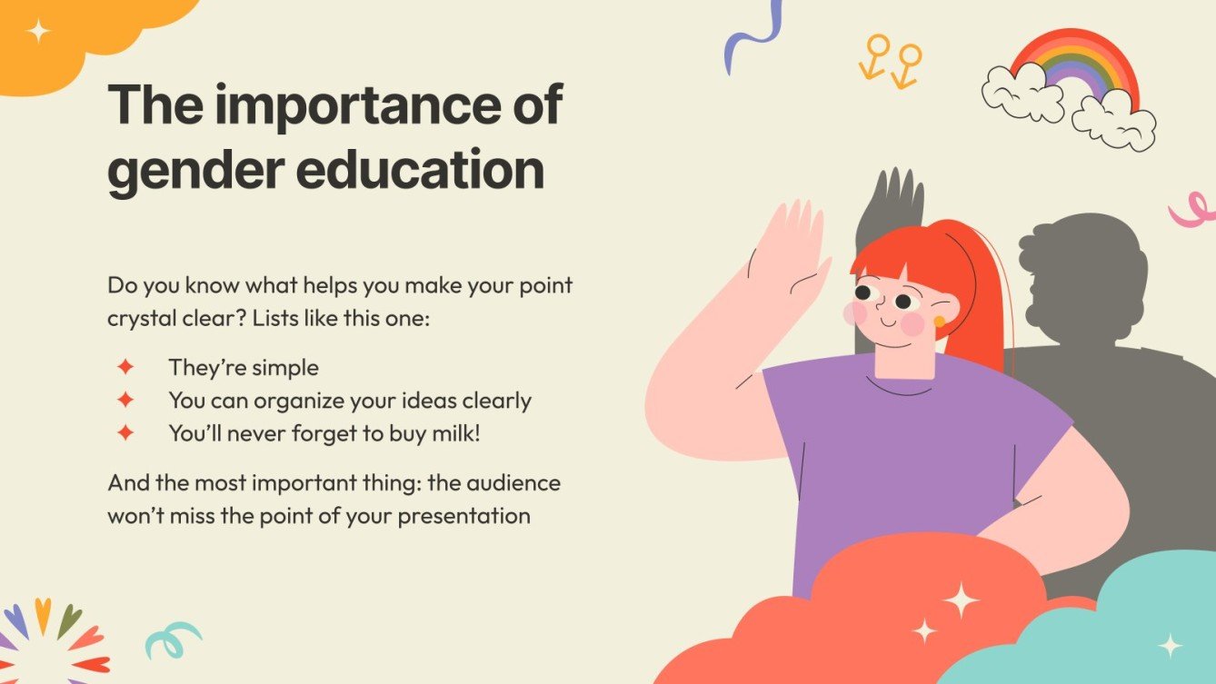 Gender Lesson with Infographics | Google Slides