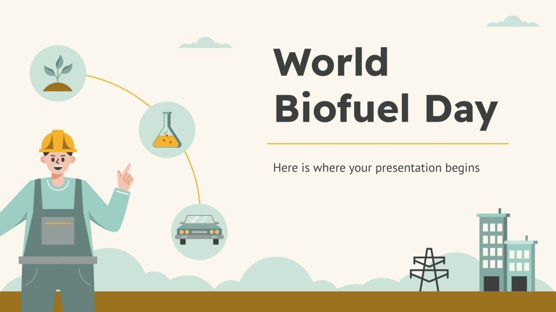 World Biofuel Day | Google Slides & PowerPoint