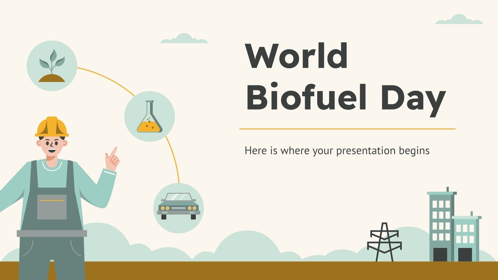 World Biofuel Day | Google Slides & PowerPoint