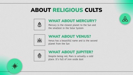 종교적 컬트 논문 발표 | Google Slides & PPT