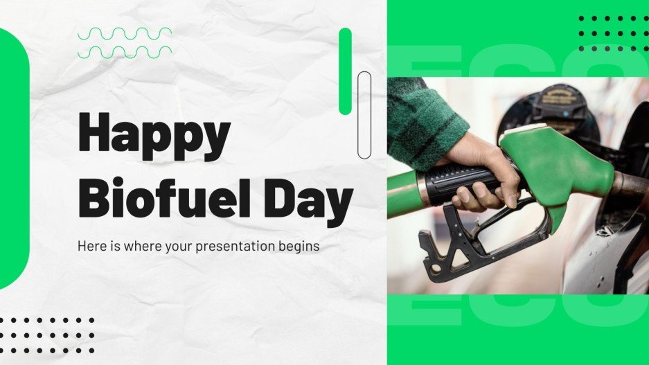Happy Biofuel Day | Google Slides & PowerPoint template