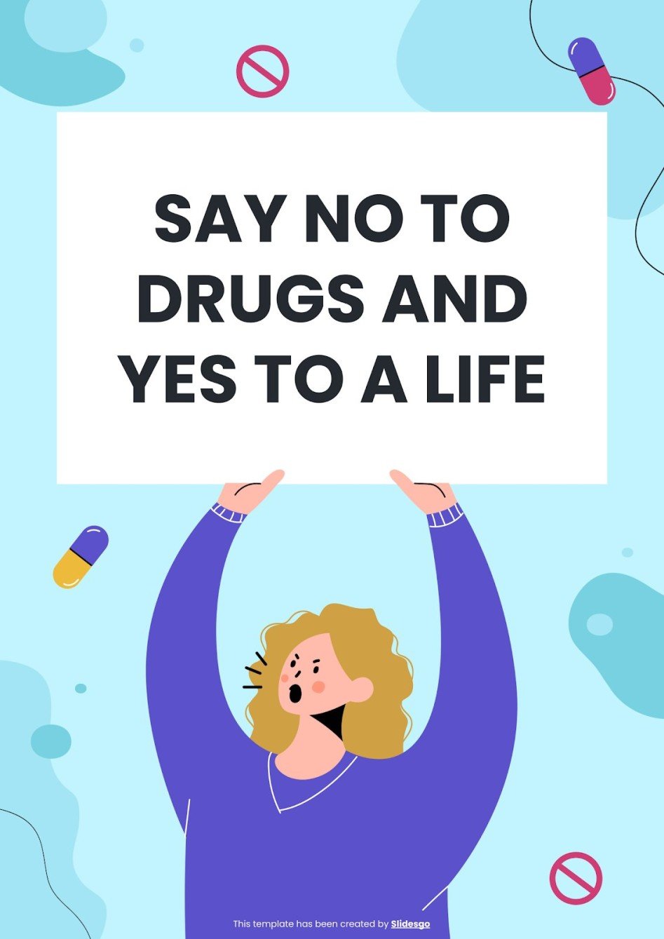 Drug Awareness Posters | Google Slides & PowerPoint