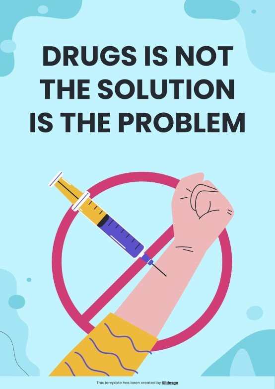 Drug Awareness Posters | Google Slides & PowerPoint