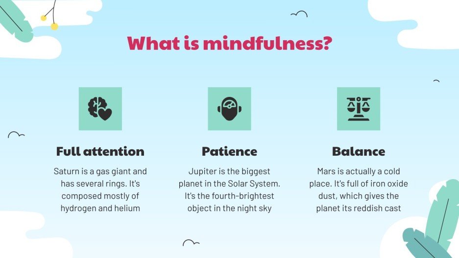 Mindfulness and Stress Management Workshop | Google Slides