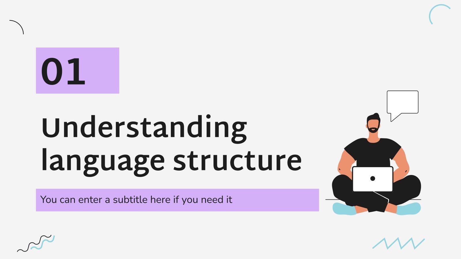 Language Arts Subject for High School: Syntax