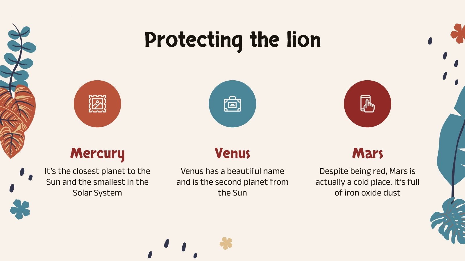 International Lion Day | Google Slides and PowerPoint