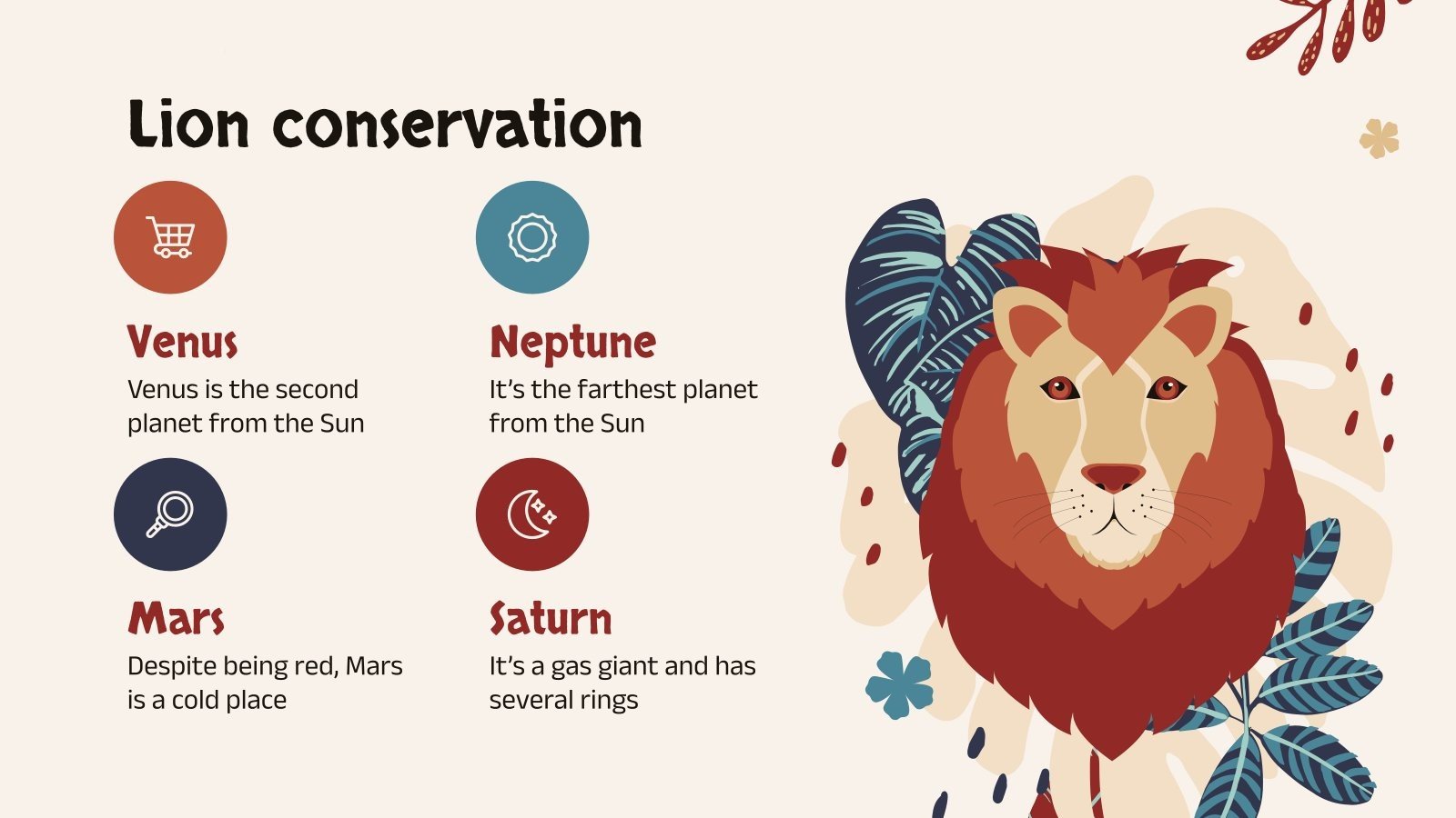 International Lion Day | Google Slides and PowerPoint