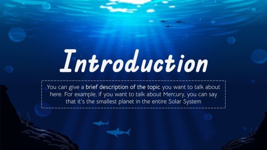 Deep Ocean Life | Google Slides & PowerPoint template