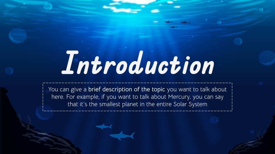 Deep Ocean Life | Google Slides & PowerPoint template