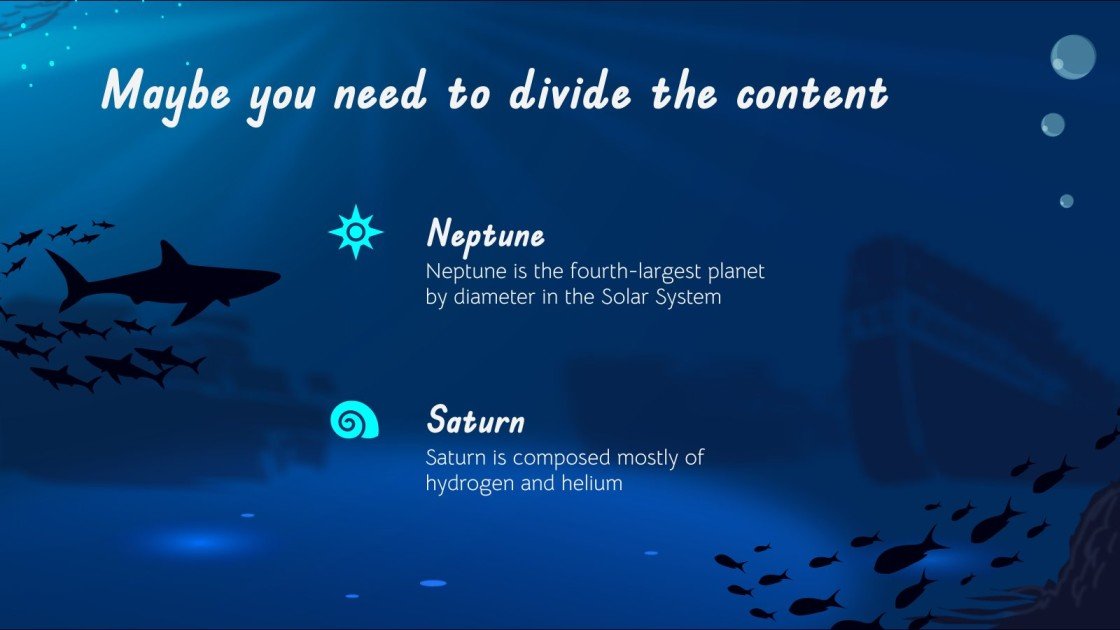 Deep Ocean Life | Google Slides & PowerPoint template