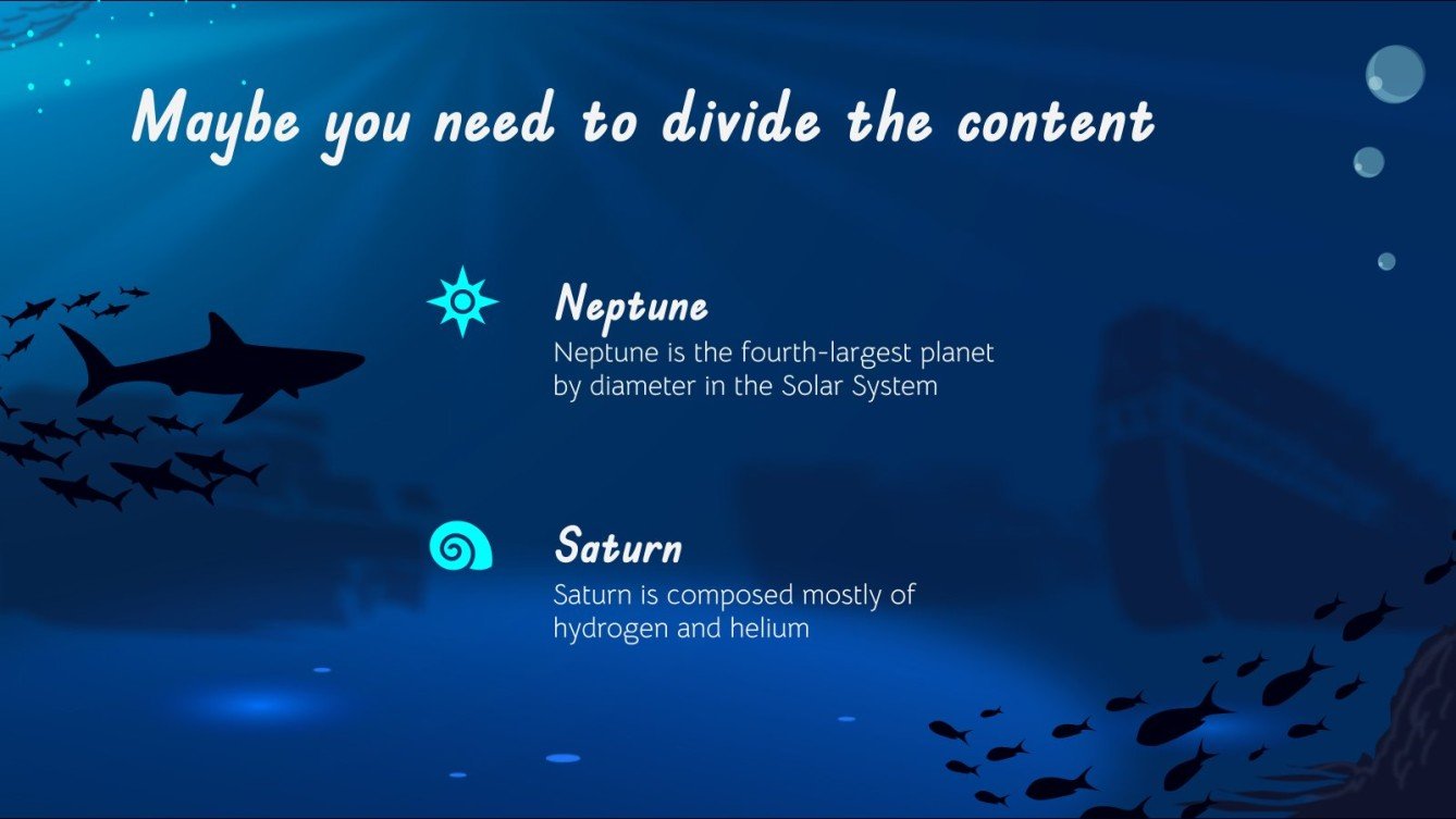 Deep Ocean Life | Google Slides & PowerPoint template