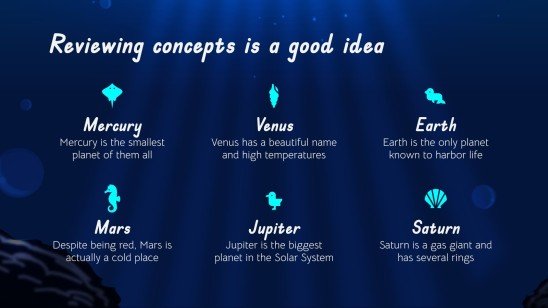 Deep Ocean Life | Google Slides & PowerPoint template