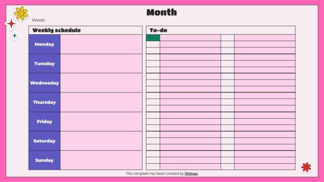Pre-K Daily Routines and Schedule | Google Slides & PPT