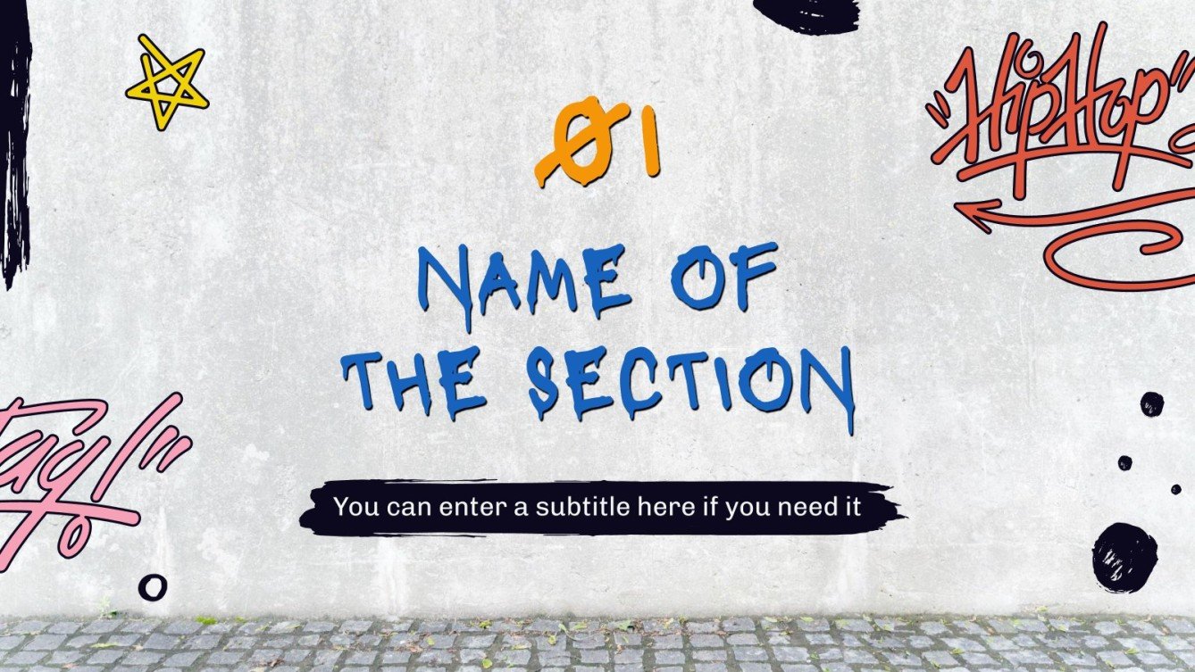 Graffiti Style Theme | Google Slides & PowerPoint