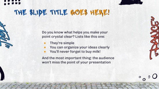 Graffiti Style Theme | Google Slides & PowerPoint
