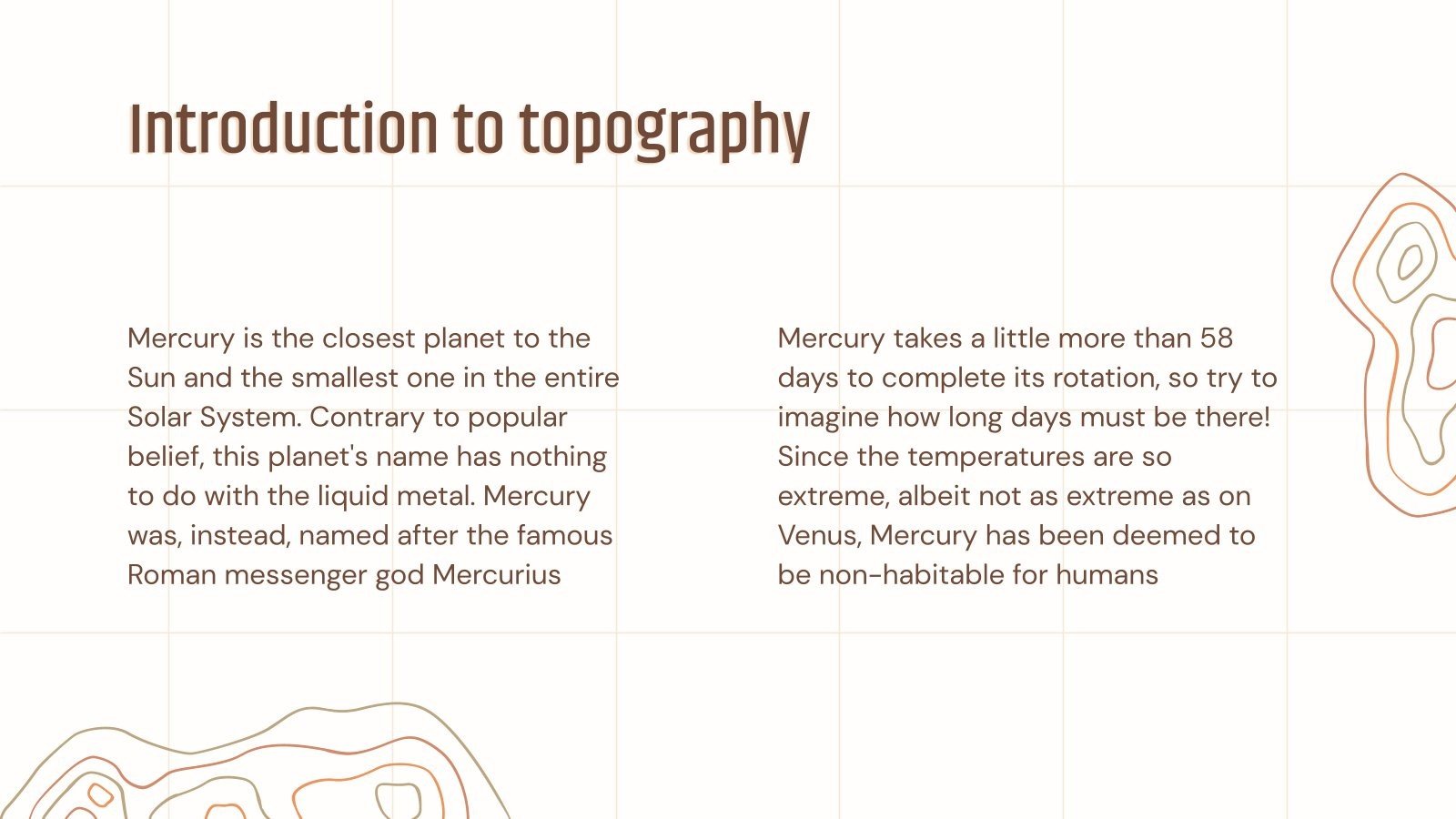 Topography Lesson | Google Slides & PowerPoint