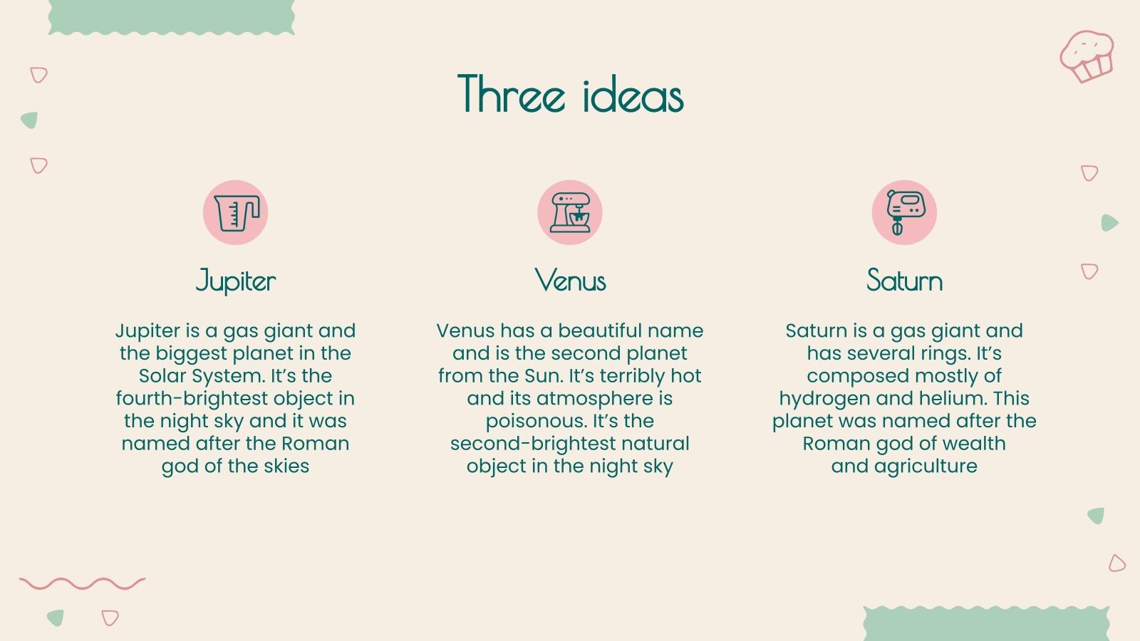 Cute Bakery Company Profile | Google Slides & PowerPoint