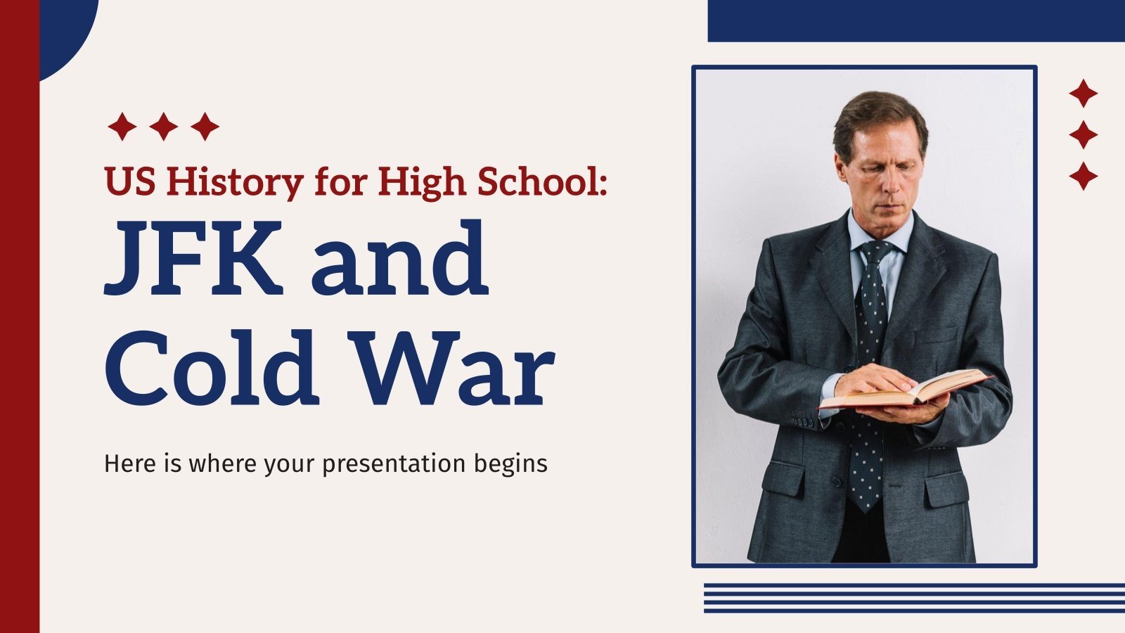 US History for High School: JFK and Cold War | Google Slides