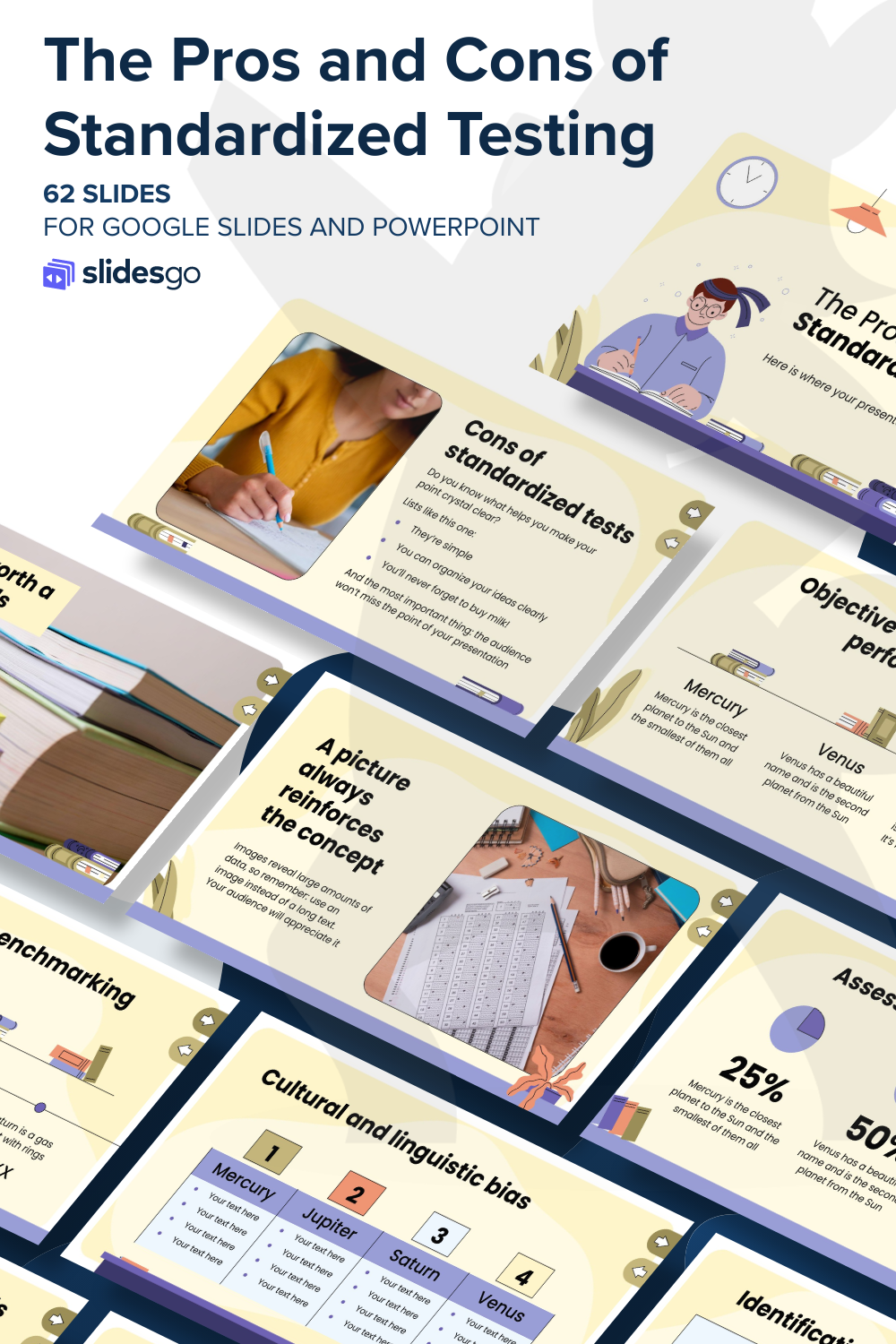 The Pros and Cons of Standardized Testing | Google Slides