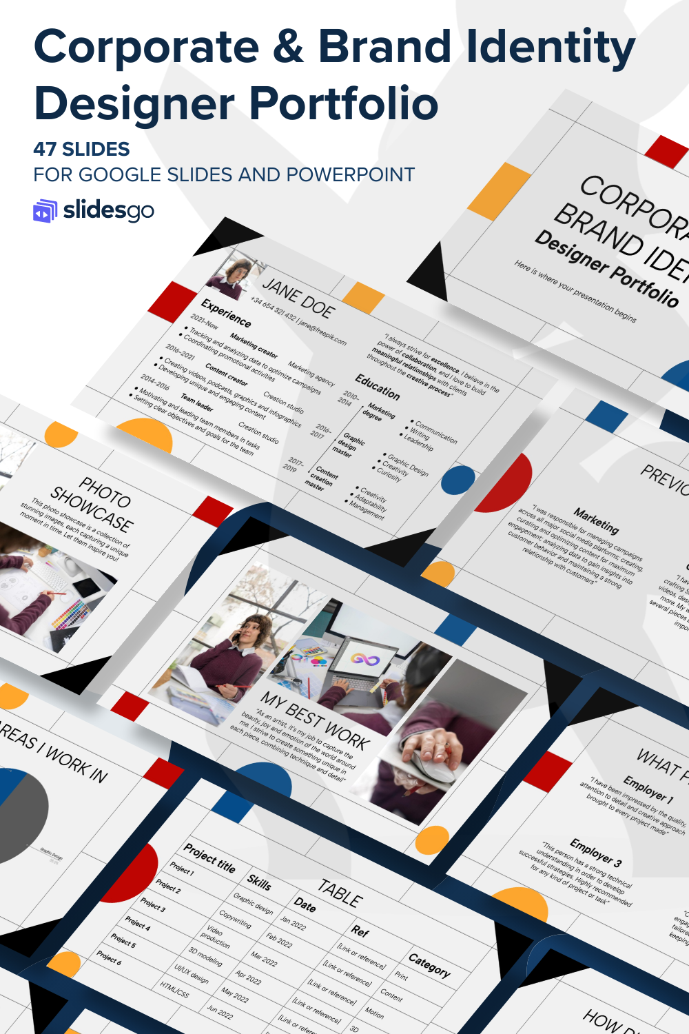 Corporate and Brand Identity Designer Portfolio