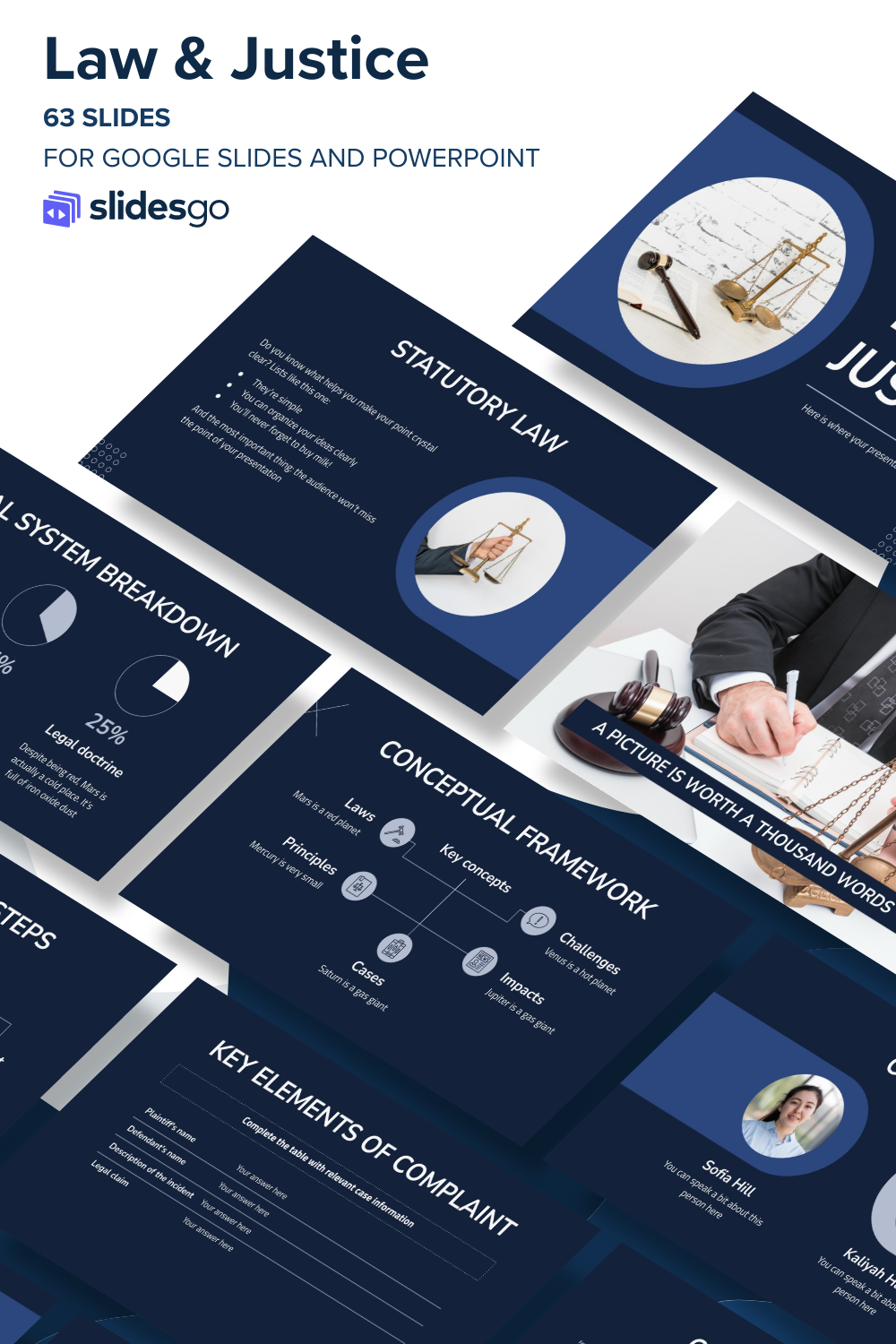 Law & Justice | Google Slides & PowerPoint
